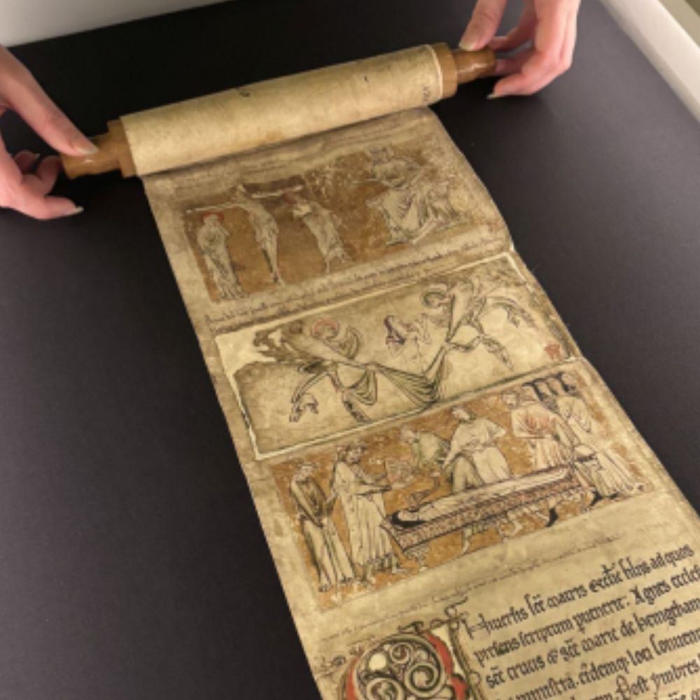 Mortuary Roll - Teaching Medieval Women